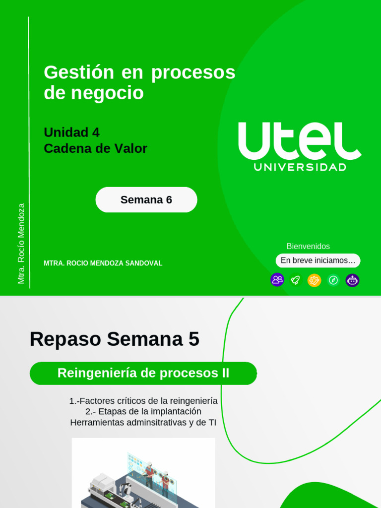 Semana 6 - Gestión en Procesos de Negocio - RMS | PDF