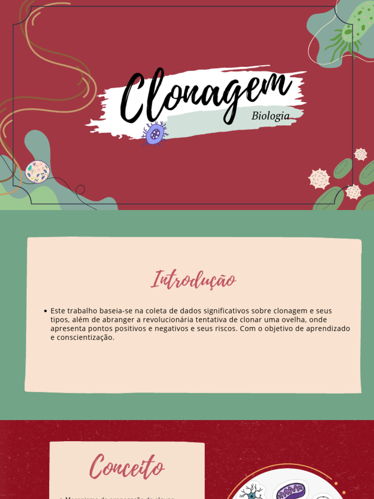 Clonagem | PDF