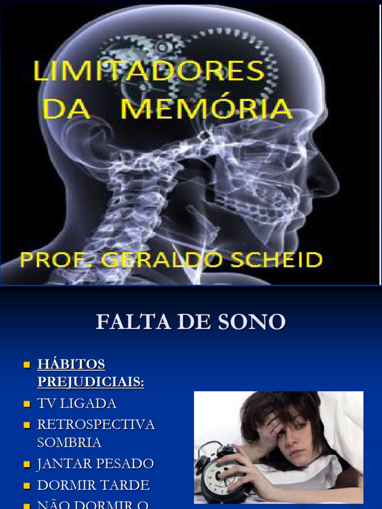 Aula 003 - Os Limitadores Da Memória | PDF