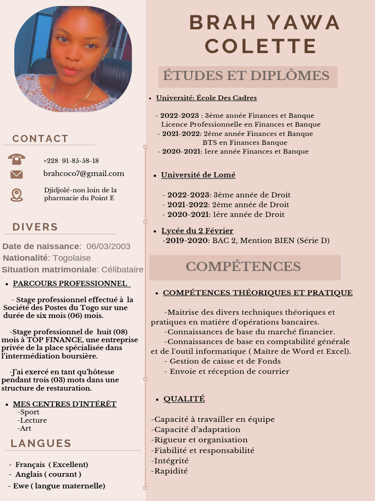 CV Brah | PDF