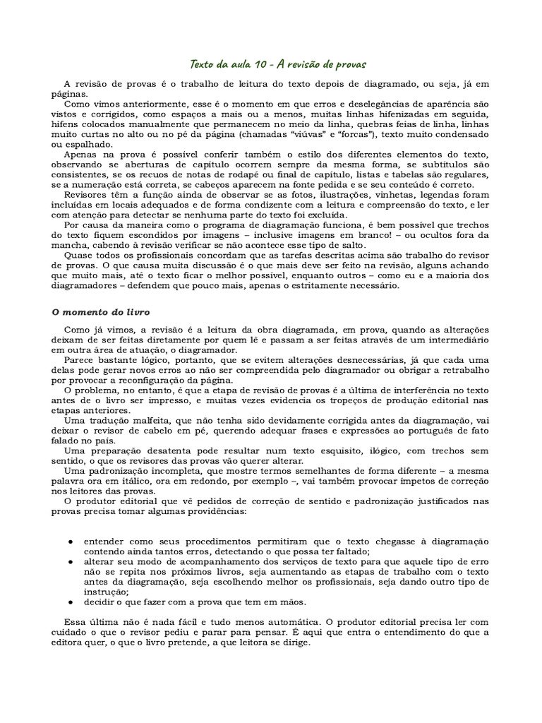 Texto Da Aula 10 | PDF
