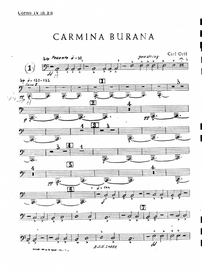 Corno o Fortuna 2 | PDF