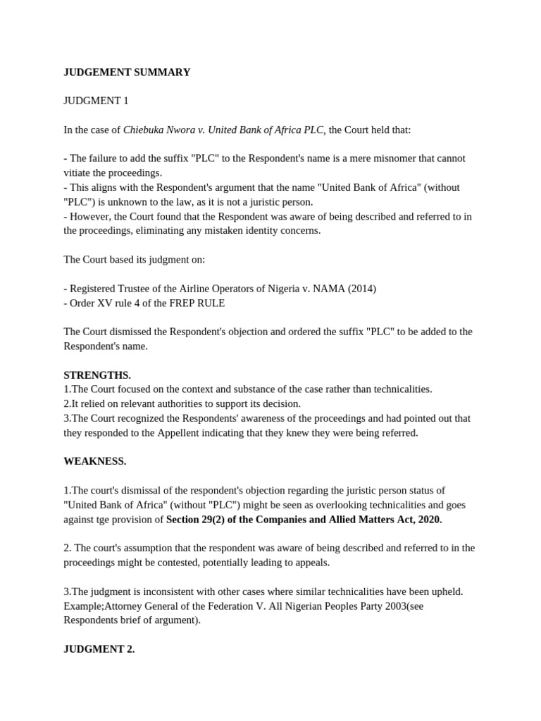 Court Rulings on UBA Misnomer and Privacy | PDF | Judgment (Law) | Privacy