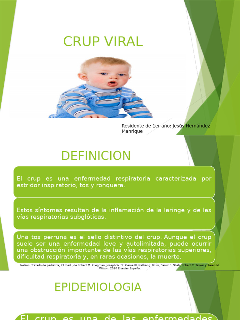 CRUP VIRAL Presentacion - 110909 | PDF
