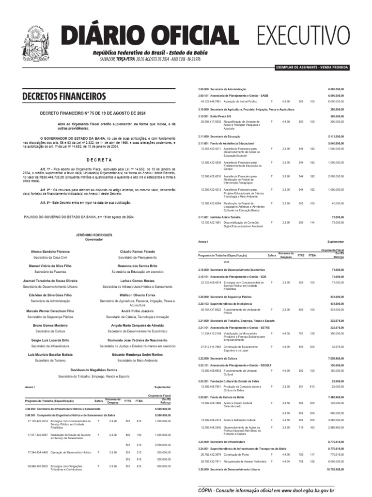 Doe 2024-08-20 Completo | PDF
