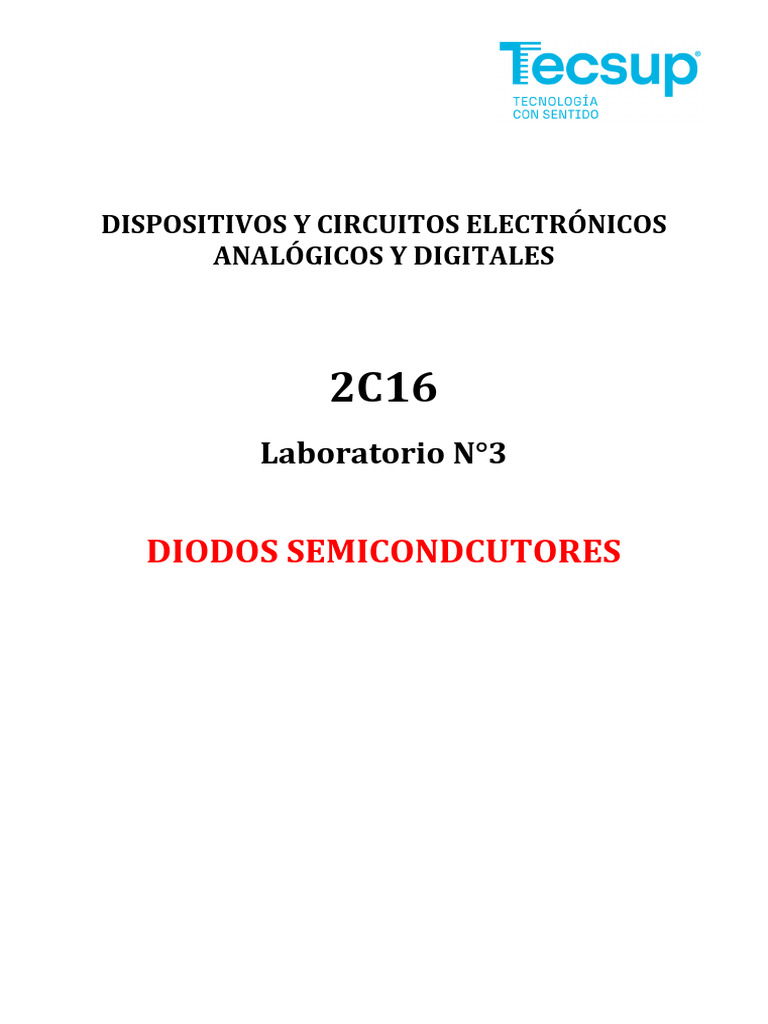 Diodos Semiconductores | PDF