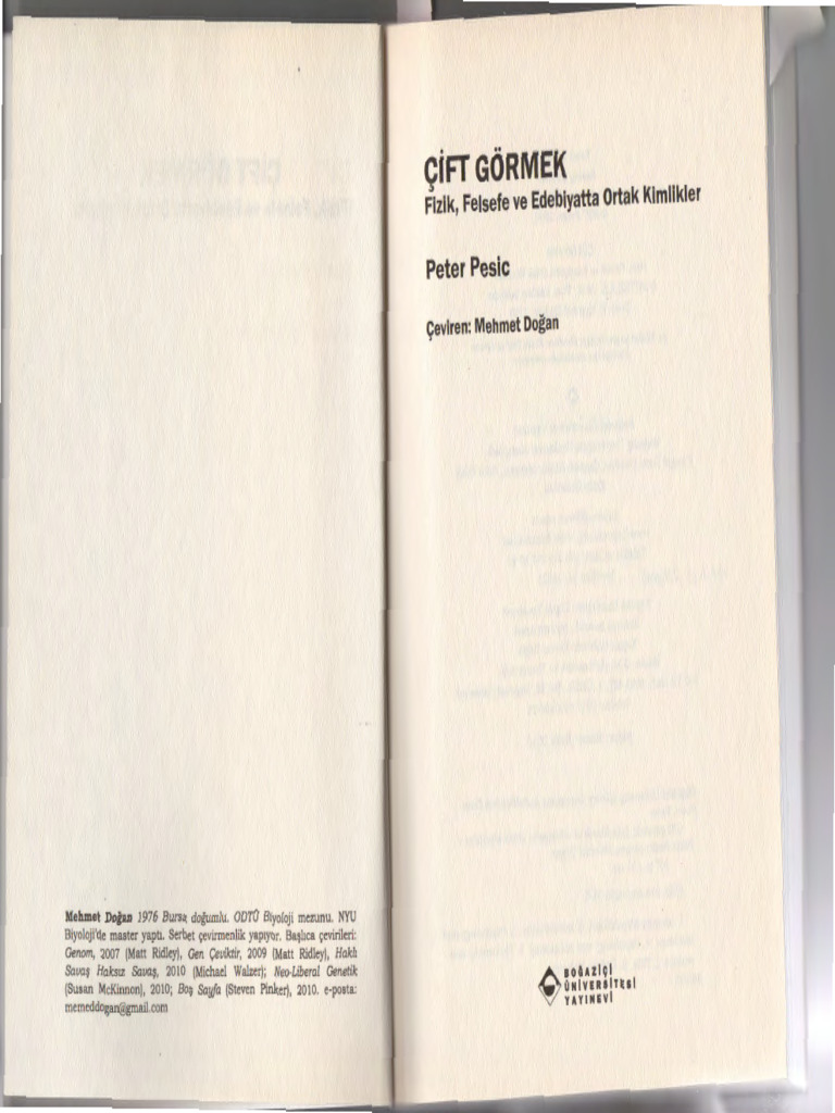 Pesic - Çift Görmek Pt. 2-3 | PDF