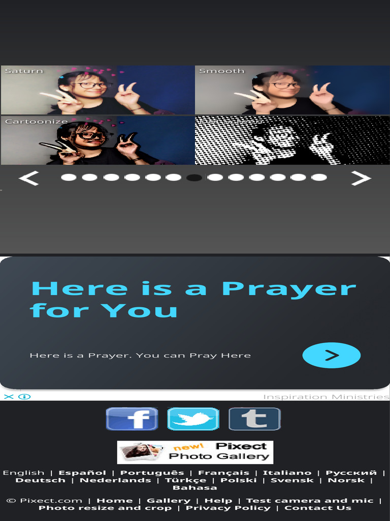 Pixect - Take Photos and Make Videos With Camera Online | PDF