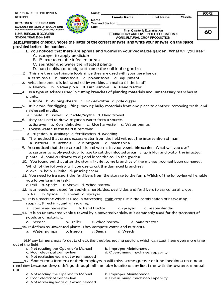 Tle 9 - 020705 | PDF