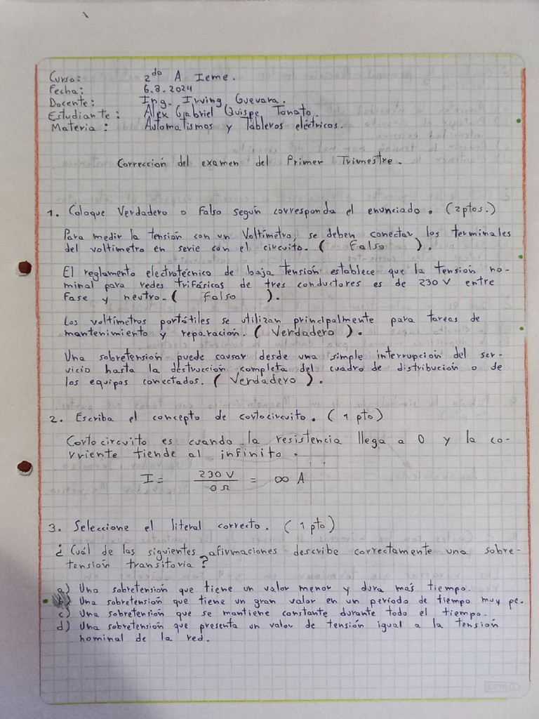 Alex Quispe Tonato - 2 IEME - Automatismos y Tableros Electricos ...