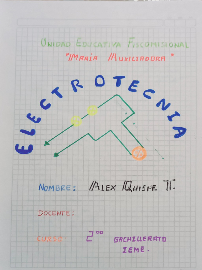 Alex Quispe Tonato - 2 IEME - Electrotecnia | PDF