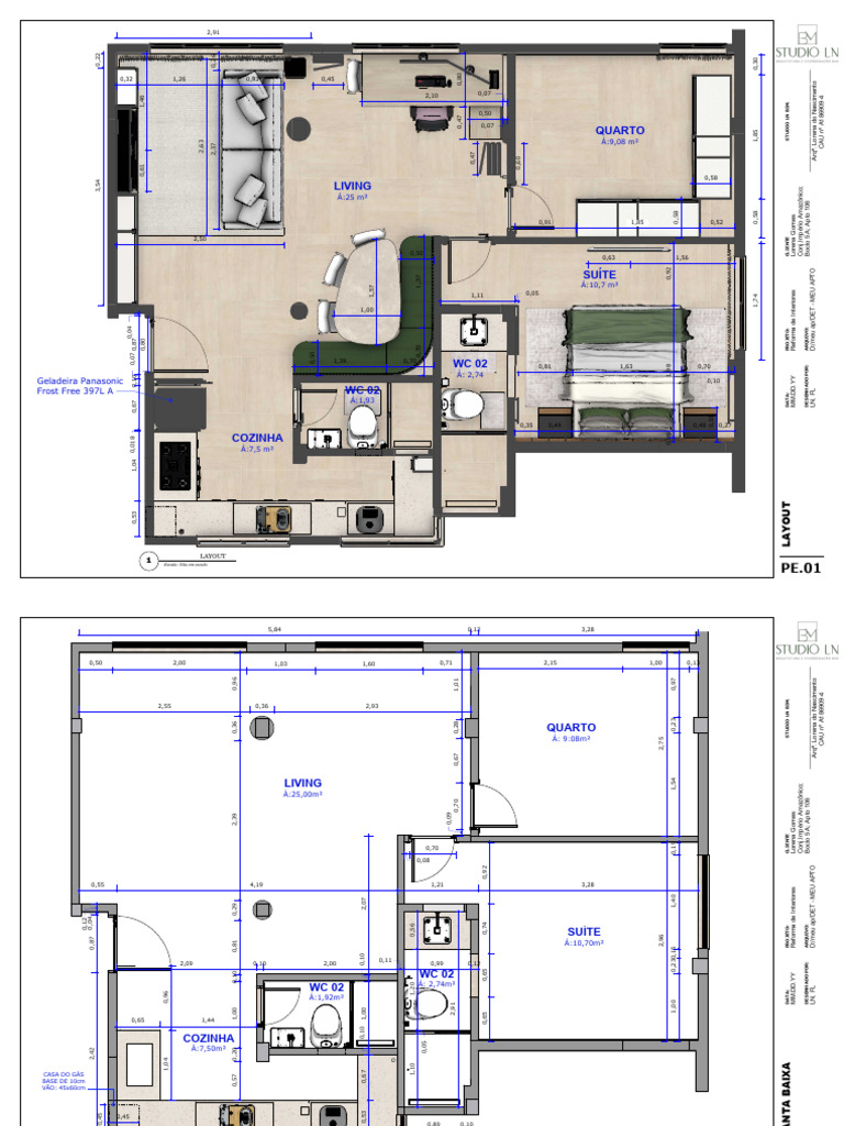 Planta Baixa - Meu Apto | PDF