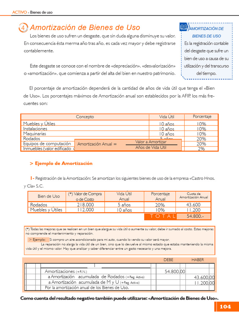 Bienes de Uso Libro Sic Ii | PDF