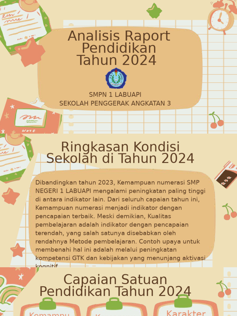 Analisis Raport Pendidikan | PDF