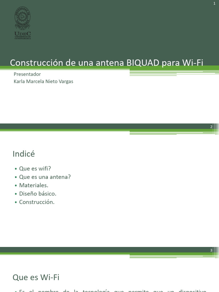 Constuccion de Una Antena BIQUAD para Wi-Fi | PDF