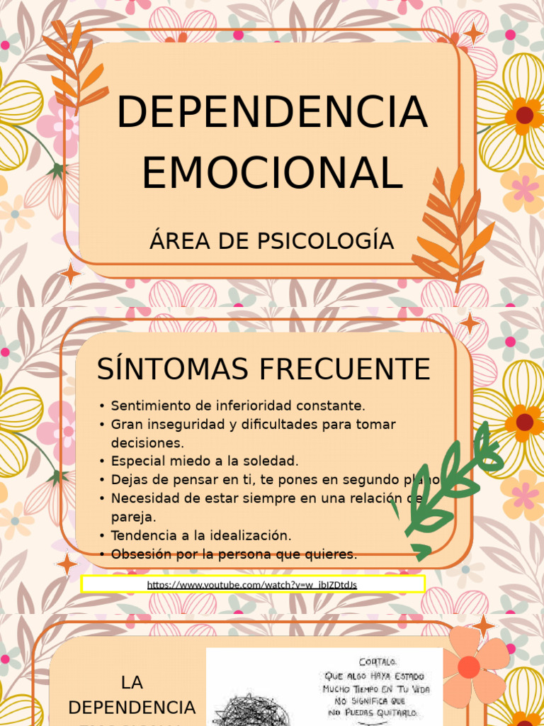 Dependencia Emocional | PDF