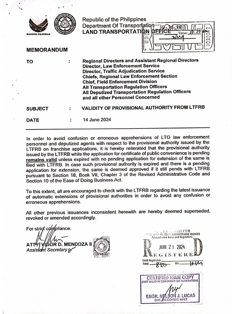 Memo 06142024 1 | PDF