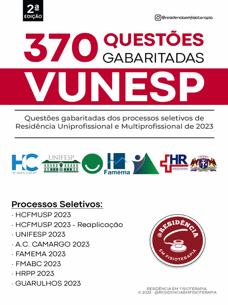 Vunesp 2023 | PDF