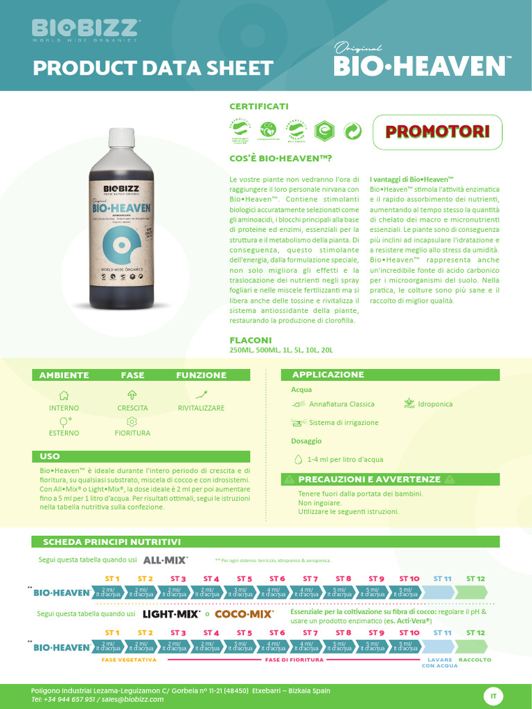 Data Sheets General IT Bio Heaven | PDF