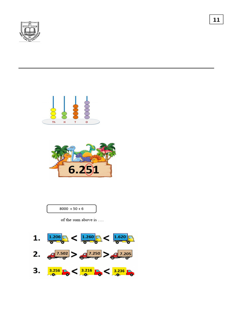 WS 11 - Review PTS Math | PDF