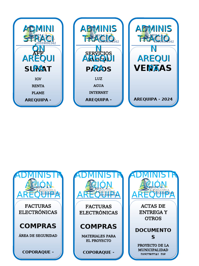 Rotulo para Archivadores | PDF