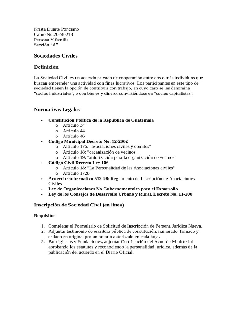 Sociedad Civil vs. ONG'S | PDF