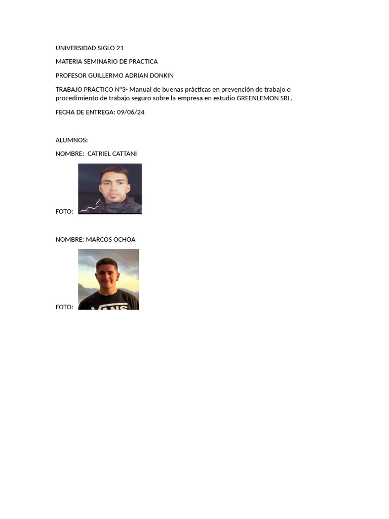 Seminario De Practica Tp3 Pdf