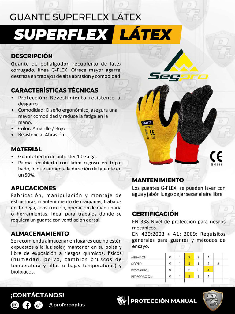 Guante Superflex | PDF