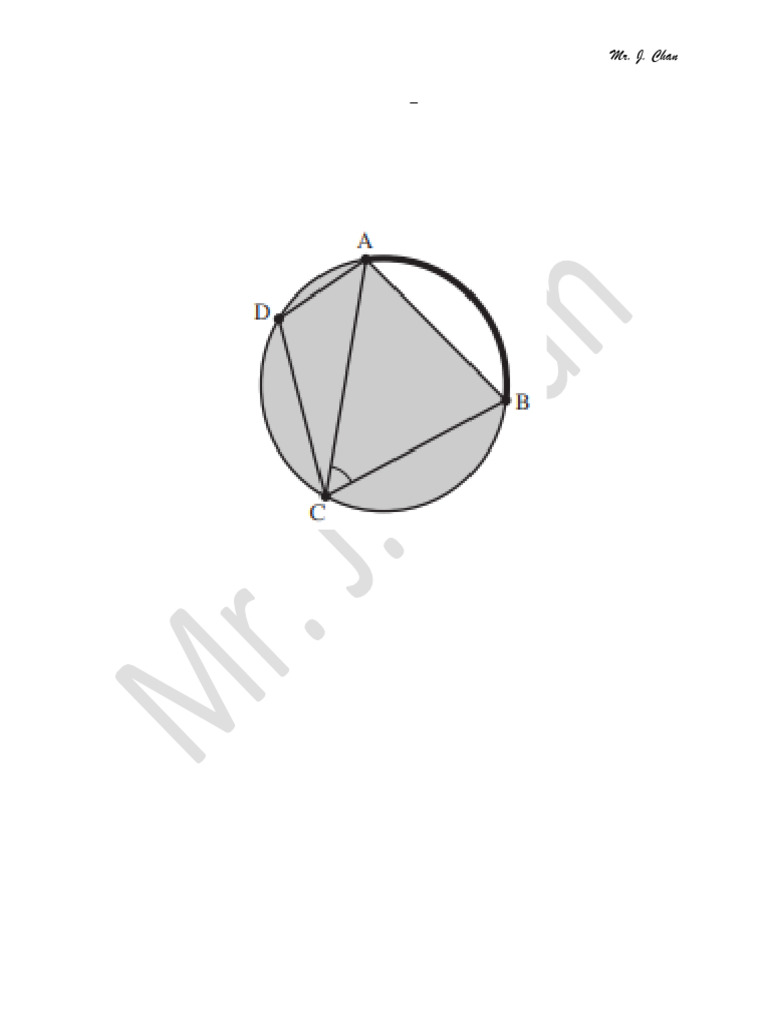 Circle Geometry | PDF