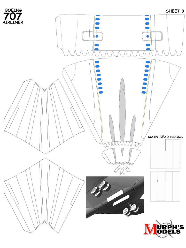 Boeing 707 B&W 3 | PDF