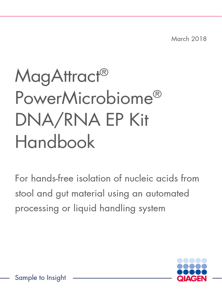 HB-2280-001 1104585 HB MA PowerMicrobiome DRNA EP 0318 WW | PDF | Real Time Polymerase Chain ...