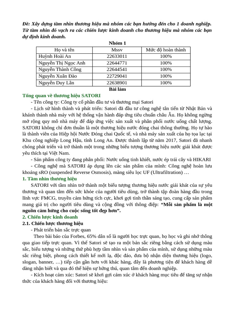 BT1 - QTTH - Nhóm 1 | PDF