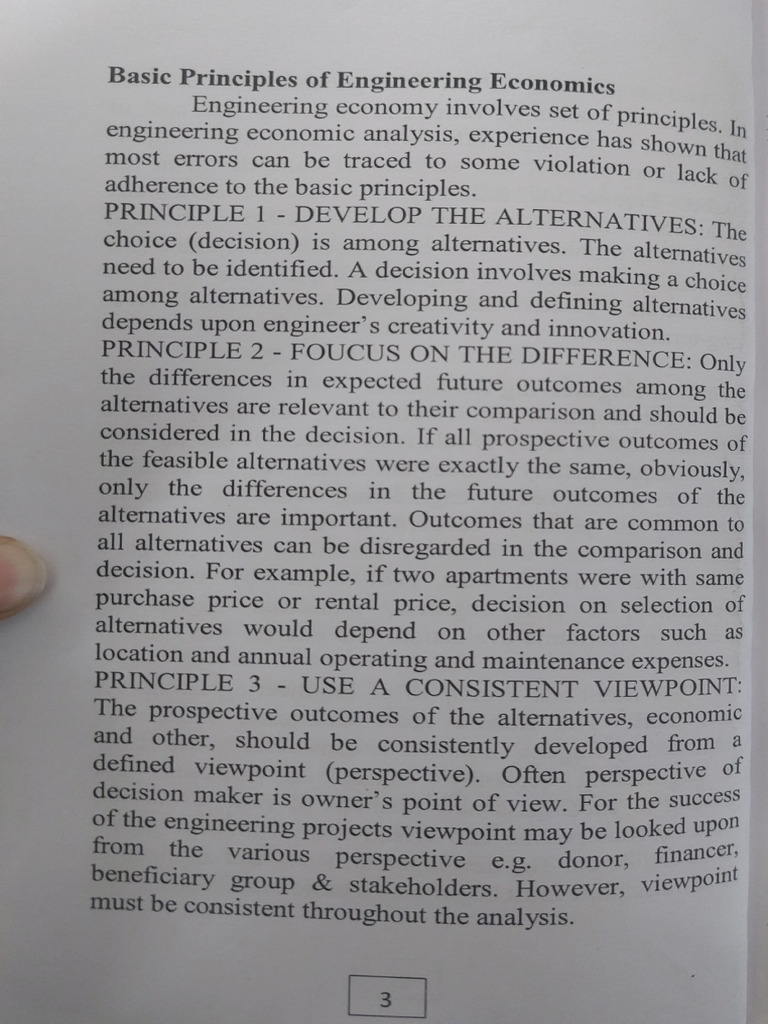 Economics Unit 1 Notes | PDF