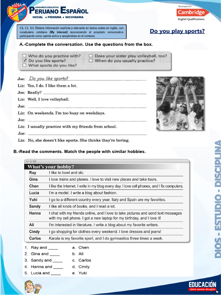 9a14961725567000worksheet3°sec PRACTICE | PDF