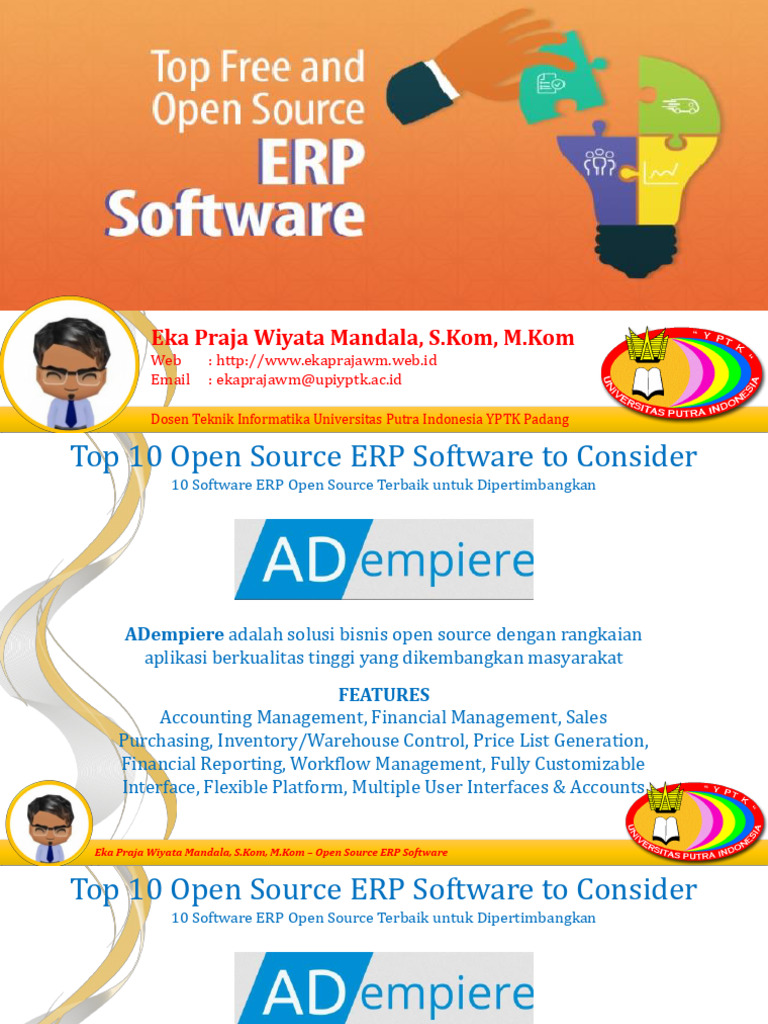 ERP Open Source Software | PDF