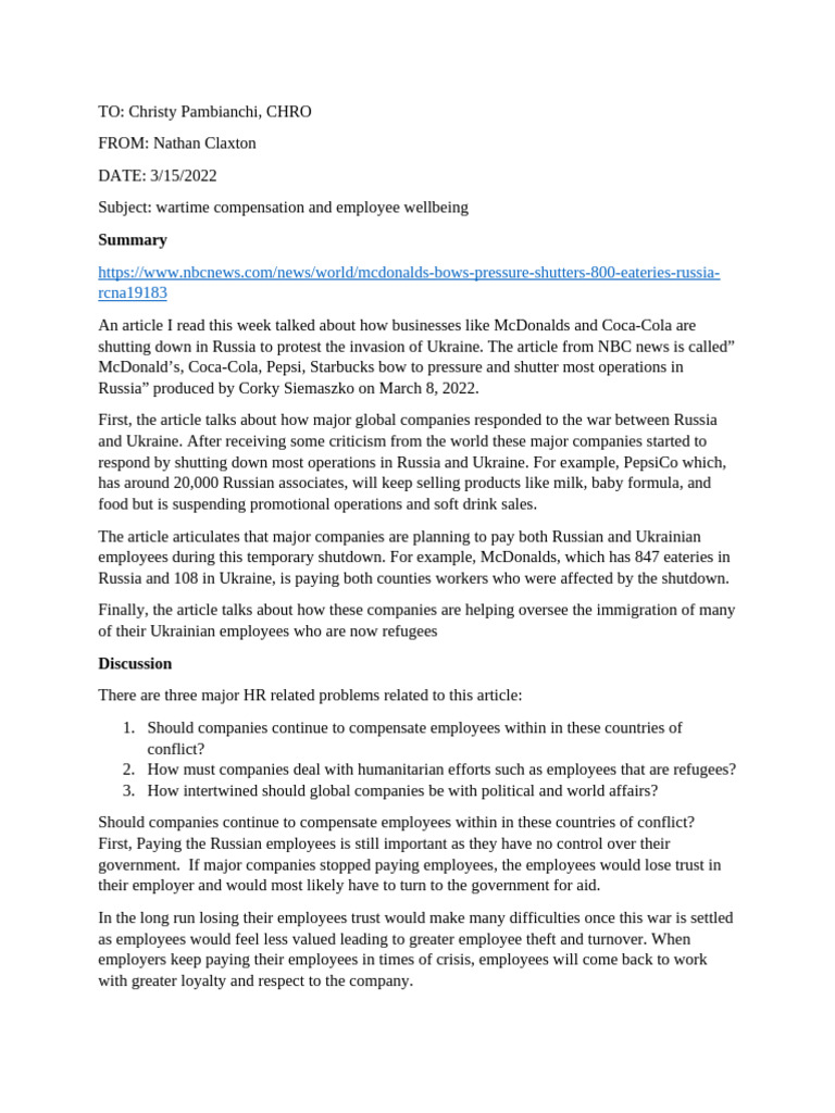 Current Event Paper 2 | PDF