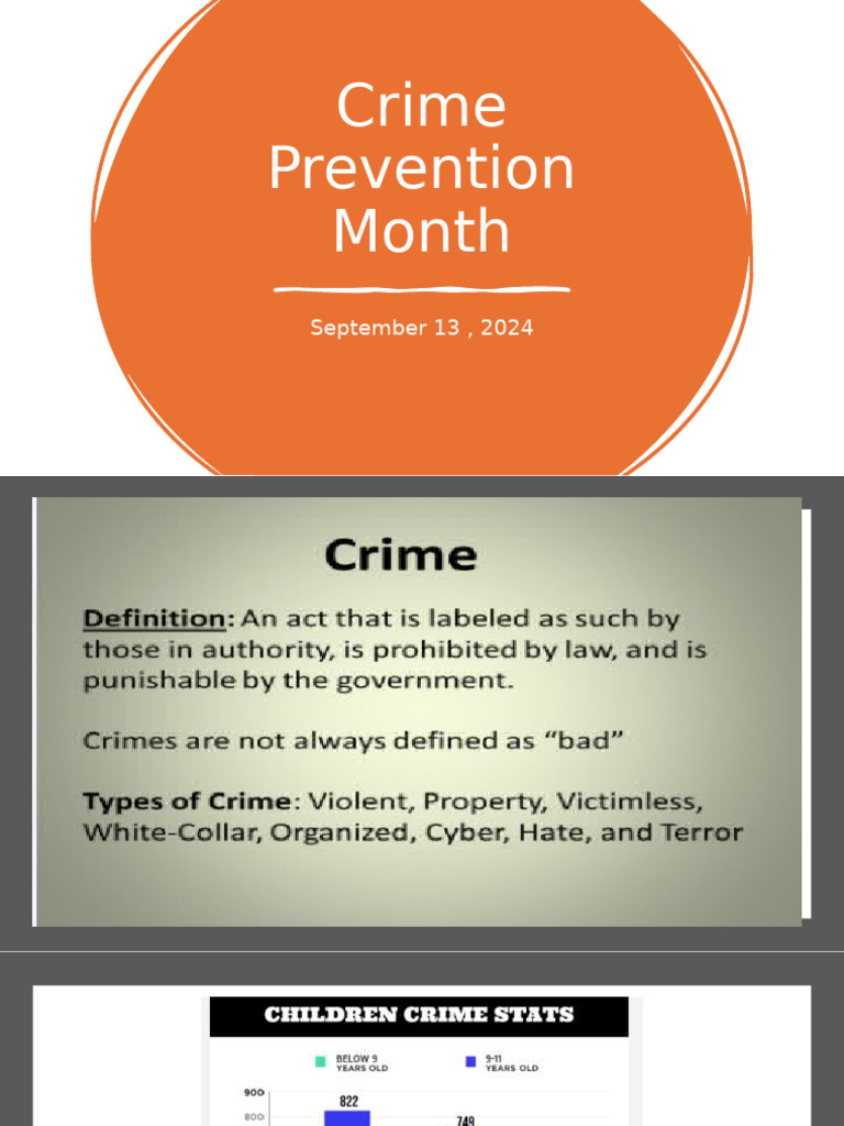 Crime Prevention Month | PDF