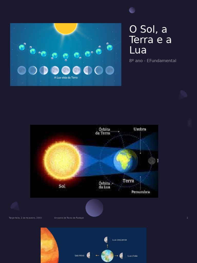 O Sol, A Terra Ve A Lua | PDF