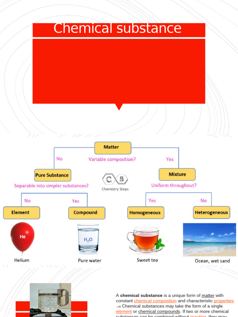 Chemical Substance | PDF