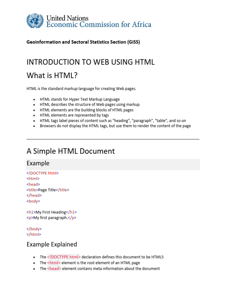 HTML Intro | PDF