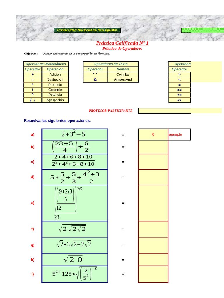 Practica Excel | PDF