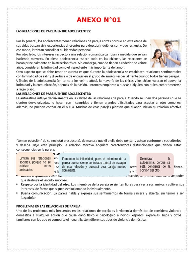 Unidad 7 - Anexos - Sem 2 - DPCC 4° | PDF