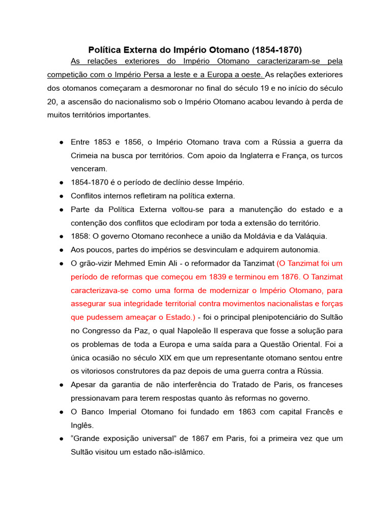 PE Imp Otomano | PDF | Império Otomano | Império Bizantino