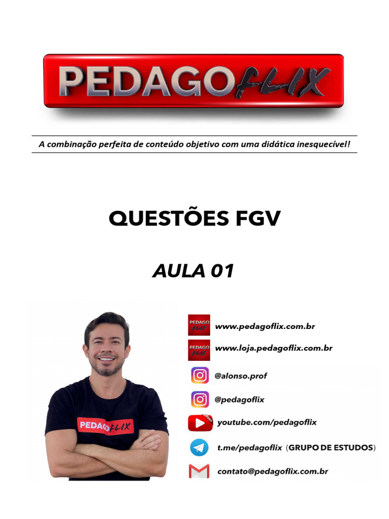FGV - Aula 1 - Slides de Apoio | PDF