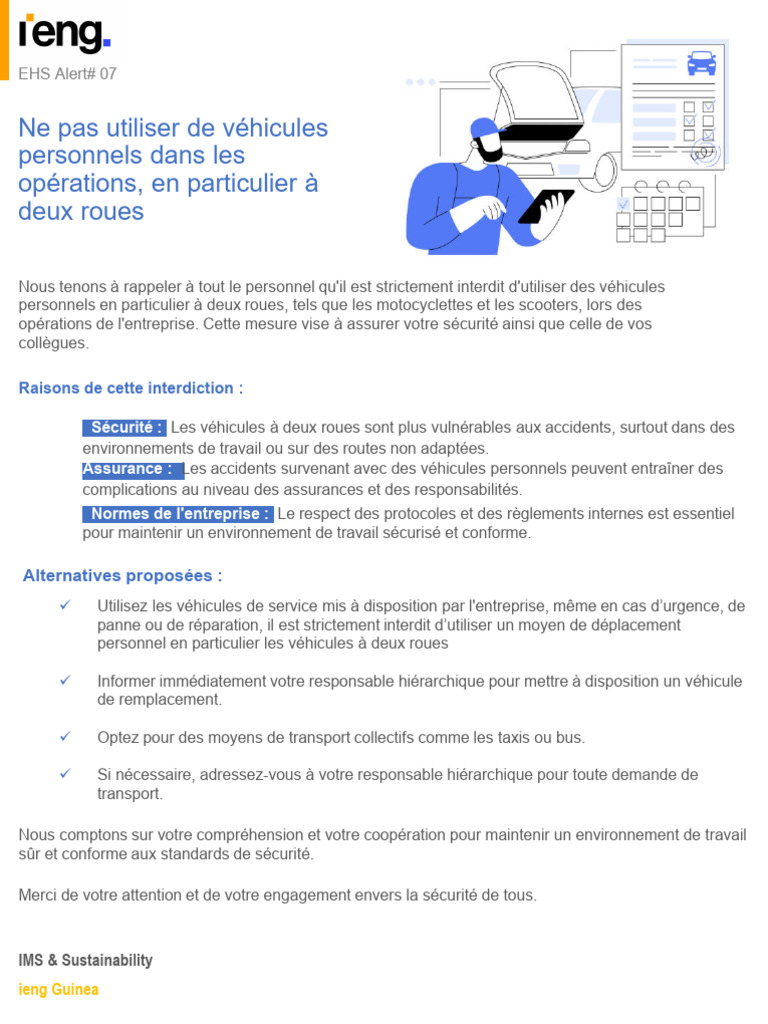 EHS Alert Template | PDF
