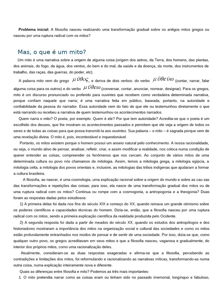Mito | PDF