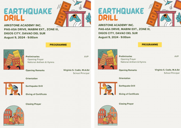 Earthquake Drill | PDF