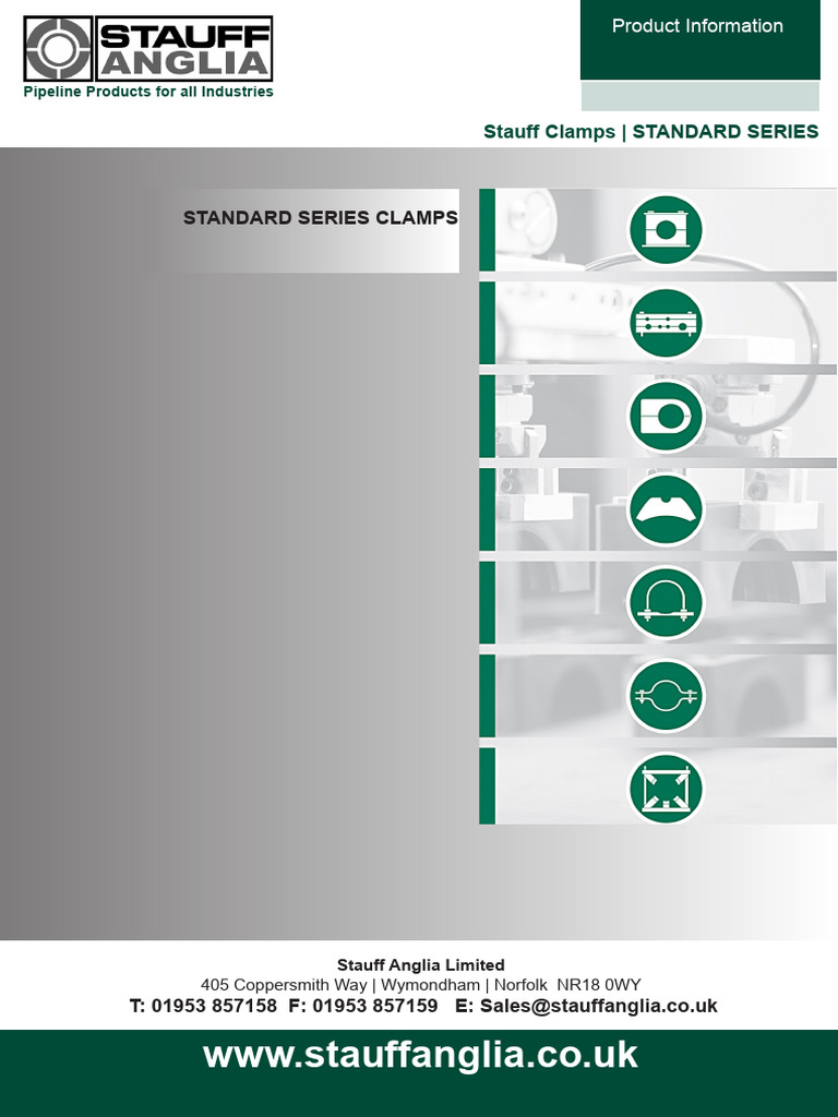 Stauff Clamps Standard Series | PDF
