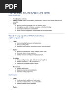 Grade 1 CAPS Year Plan | PDF | Pedagogy | Learning