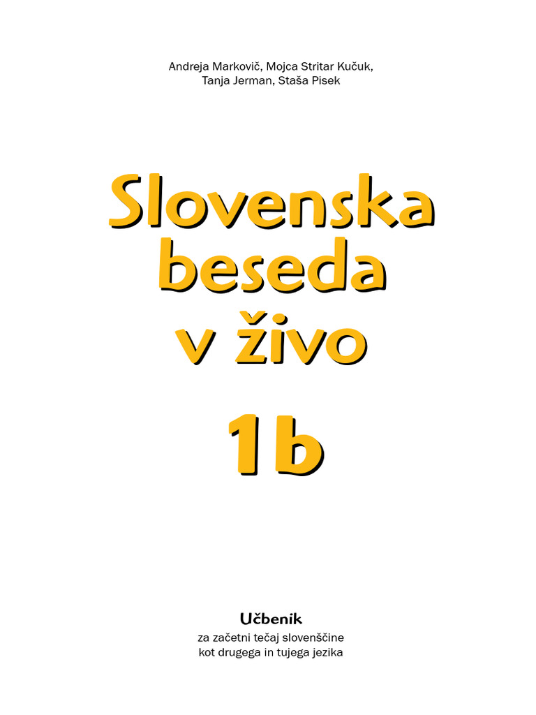 SBZ 1b - Ucbenik Notranjost | PDF